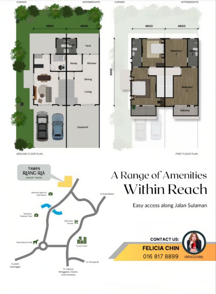 TAMAN RIANG RIA, TUARAN - Felicia Chin