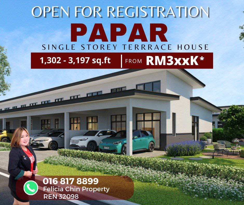 Single Storey Terrace House @ Papar, Benoni - Felicia Chin