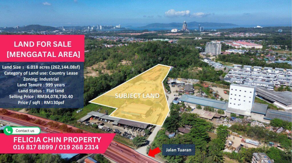 LAND FOR SALE [MENGGATAL AREA] - Felicia Chin